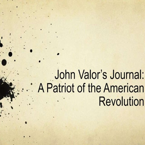 Revolutionary voices from the american revo2 | PPT