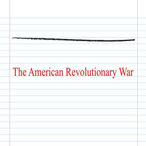 The american revolution.ppt