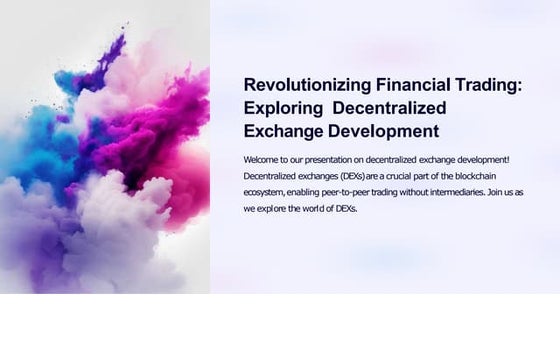 Decentralized Exchange Development - Everything about DEX | PDF | Financial Industry | Industries