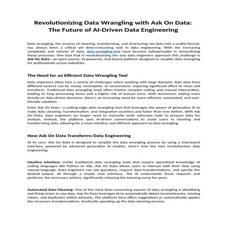 Revolutionizing Data Wrangling with Ask On Data.pptx