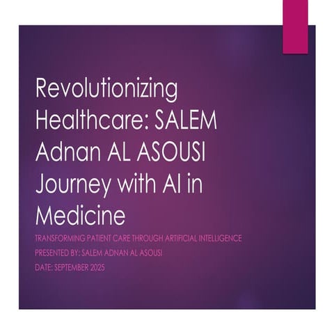 SALEM Adnan AL ASOUSI : Revolutionizing Medical Systems in Kuwait and ...