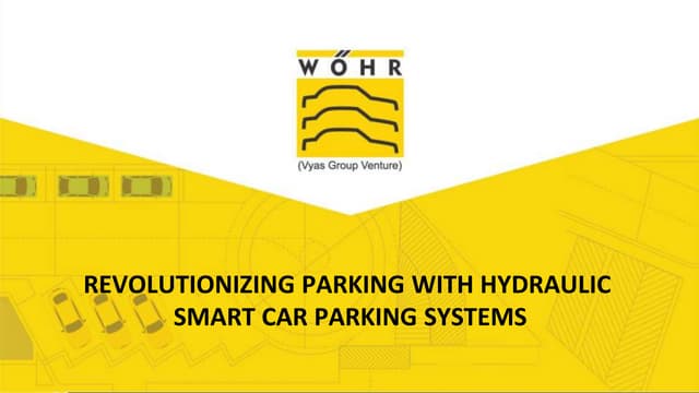 REVOLUTIONIZING PARKING WITH HYDRAULIC SMART CAR PARKING SYSTEMS.pptx REVOLUTIONIZING PARKING WITH HYDRAULIC SMART CAR PARKING SYSTEMS.pptx