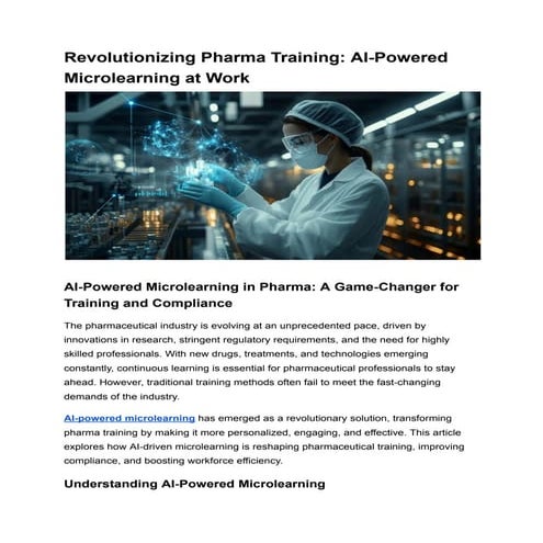 Revolutionizing Pharma Training_ AI-Powered Microlearning at Work.pdf