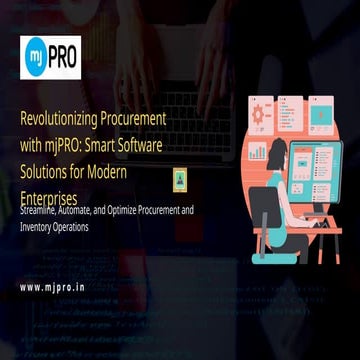 Revolutionizing Procurement with mjPRO Smart Software Solutions for ...