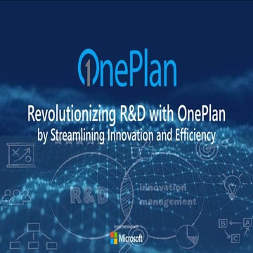 Revolutionizing R&D with OnePlan by Streamlining Innovation and ...