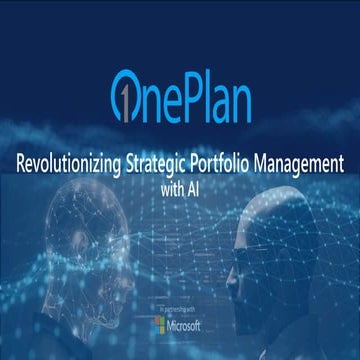 Revolutionizing Strategic Portfolio Management with AI - Webinar ...