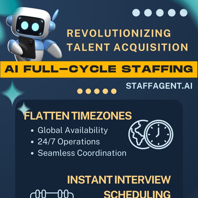Streamline Hiring with AI Full-cycle Staffing - StaffAgent.AI