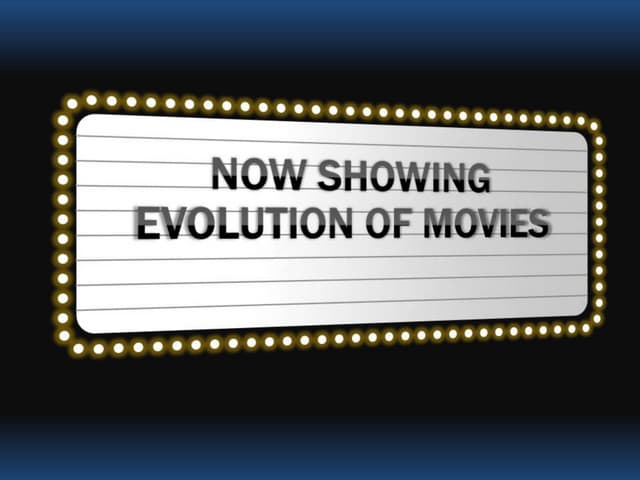 Evolution of Indian Cinema- From It's Birth to Present | PPTX
