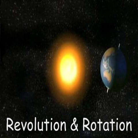 Revolution & rotation | PPTX