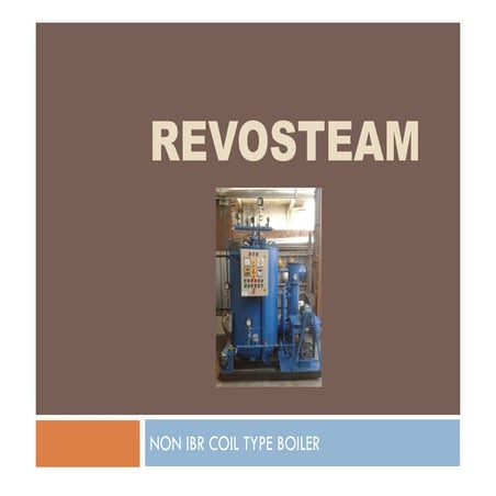 Revosteam- Coil Type Boiler | PDF
