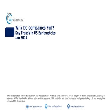 Rev Partners_US Bankruptcy Update Jan 2019 | PPT