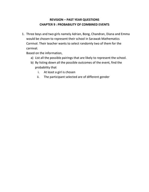 PROBABILITY IGCSE MATHEMATICS QUESTIONS.pdf PROBABILITY IGCSE MATHEMATICS QUESTIONS.pdf