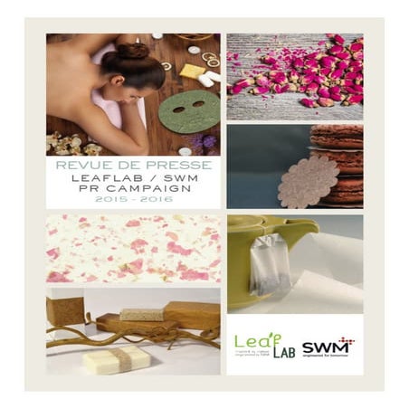 Revue de Presse LeafLAB exposition médias presse et web | PDF