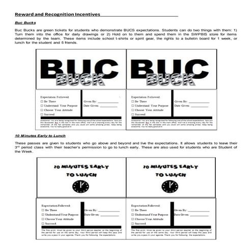 Reward and recognition incentives | DOCX