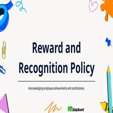 Rewards and Recognition, Employee Recognition | PPTX