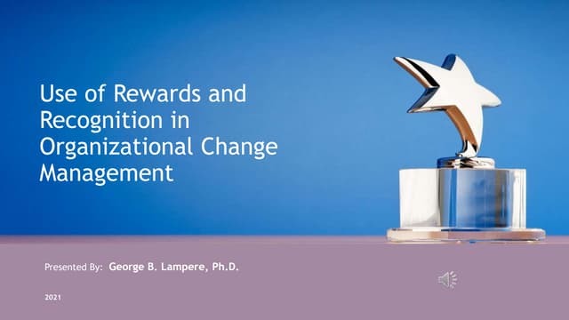 Rewards And Recognition | PPT