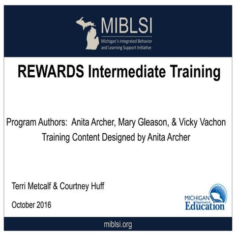 REWARDS Training 2016.pptx