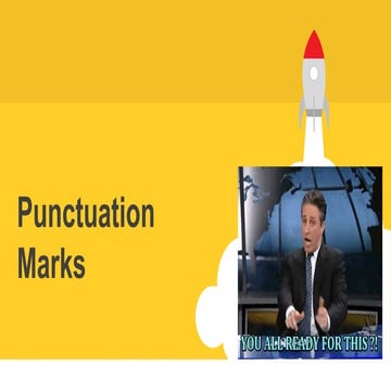 Punctuation Marks | PPTX