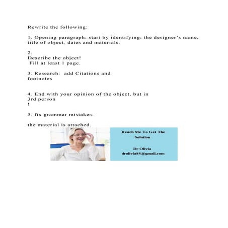 Rewrite the following 1. Opening paragraph start by identifyin.docx | Technology & Computing