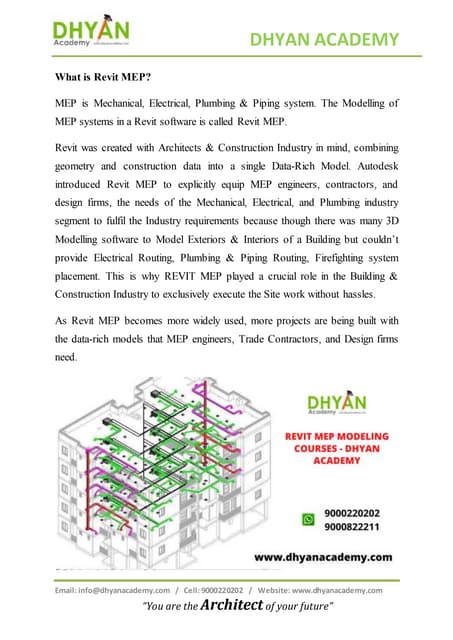 Revit MEP 2024 for Designers and Engineers | PDF