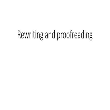 Rewriting and Proofreading in academic writing.pptx