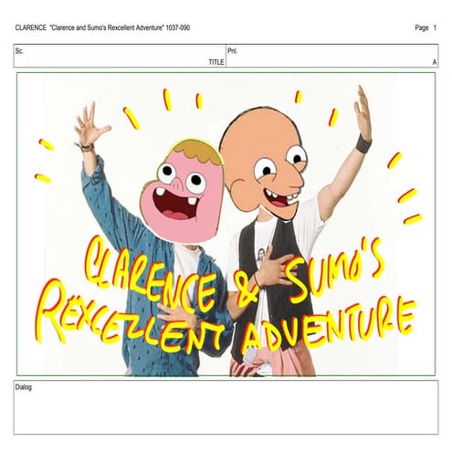 Clarence and Sumo Rexcellent Adventure | PDF