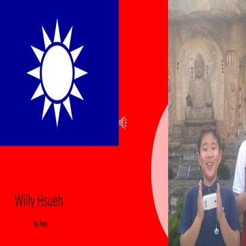 Rex chean all about willy hsueh | PPTX