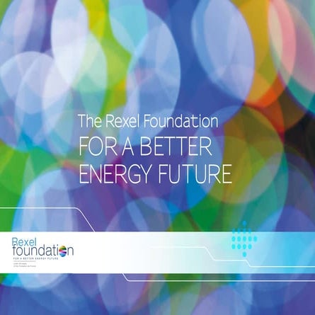 Rexel foundation for a better energy future brochure | PDF