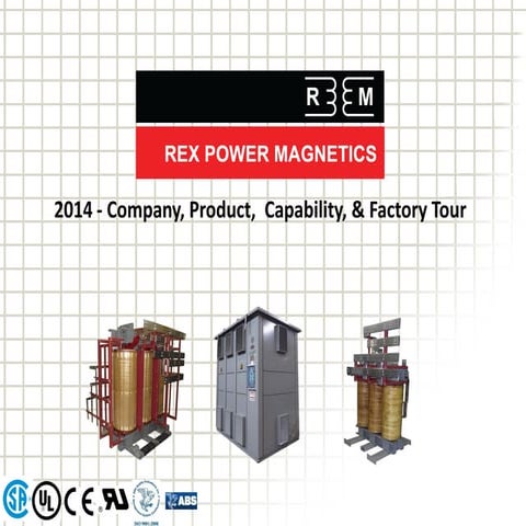 Rex power magnetics 2014 - general presentation | PDF