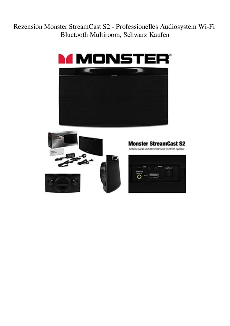 Monster streamcast bluetooth - platformapo
