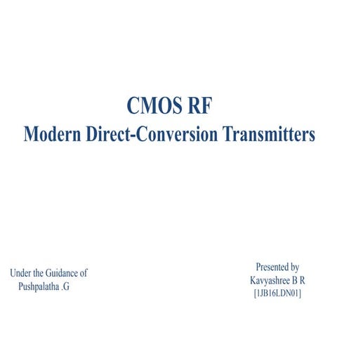 CMOS RF | PPTX