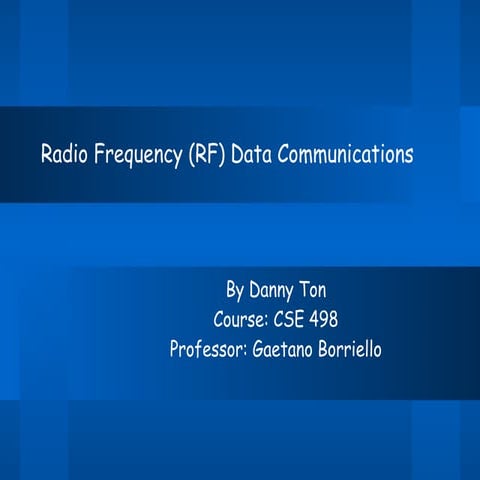 RF Spectrum and Radio basics training.pptx