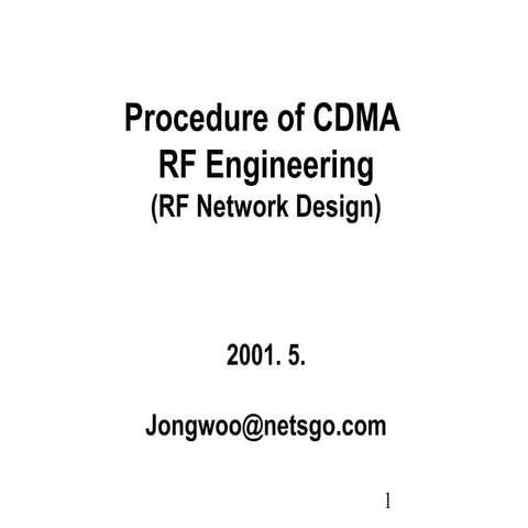 Rf network design | PPT