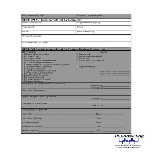 Change request form_template | DOC