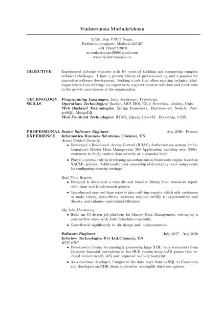 Adam Mukaya Resume | PDF