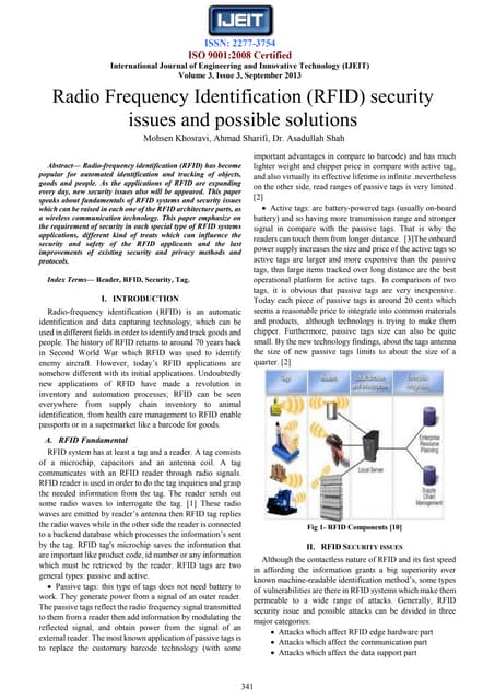 Door lock-using-rfid-technology | PPTX | Technology & Computing