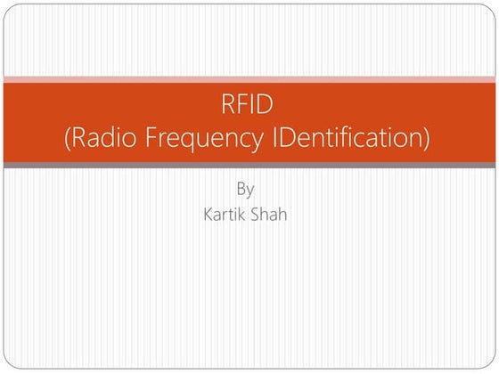 Rfid Infographic | PDF | Technology & Computing