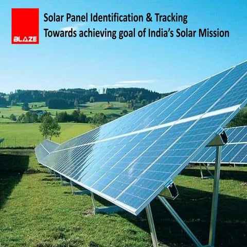 Rfid solution for solar panels | PPTX