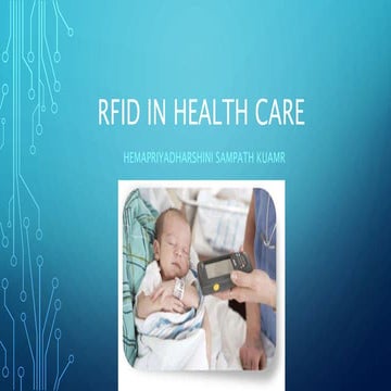 Rfid in health care | PPTX