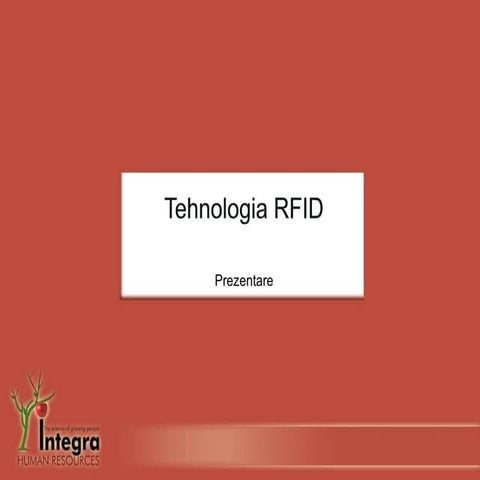 RFID Presentare | PPT