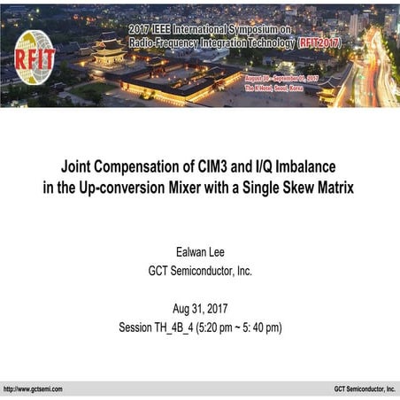 A Refined Skew Matrix Model of the CIM3 in the Up-Mixer Extending the ...