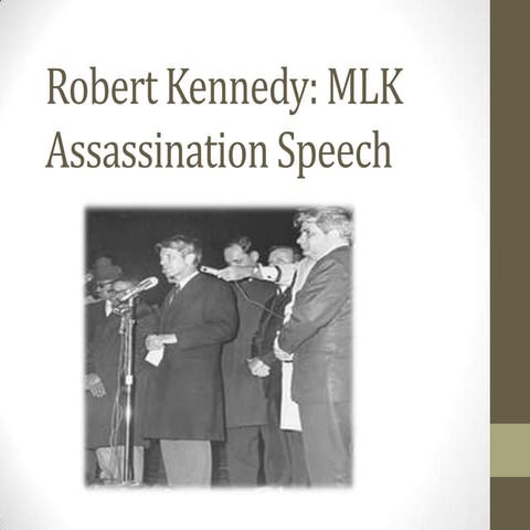 Rfk speech | PPTX