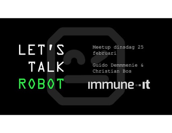 Introductie robot framework | PPT