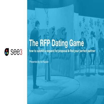 RFP Dating Game | PPTX