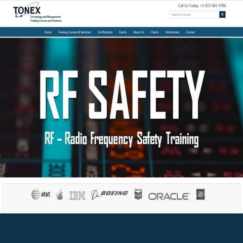 RF Safety, RF Safety Awareness Training, Radio Frequency Course | PPTX