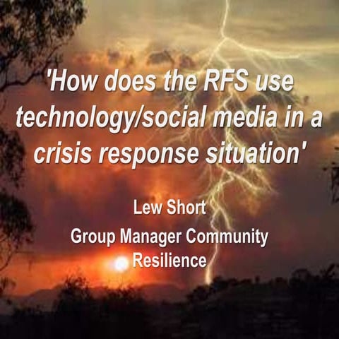 Rfs & social media | PPTX