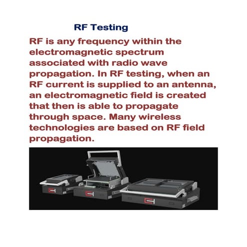 Rf testing | PDF | Physics | Science