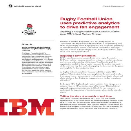 Rugby Football Union | PDF