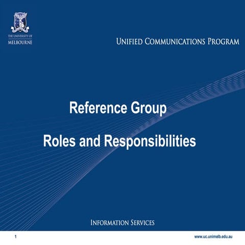 Rg Roles Responsibilties | PPT