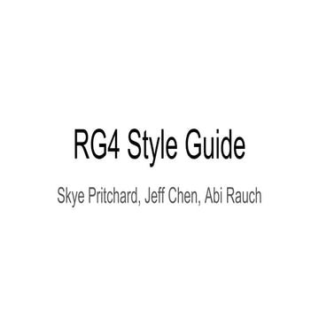 RG4 Style Guide.pptx